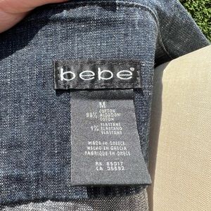 bebe | Jackets & Coats | Y2k Bebe Denim Jacket | Poshmark
